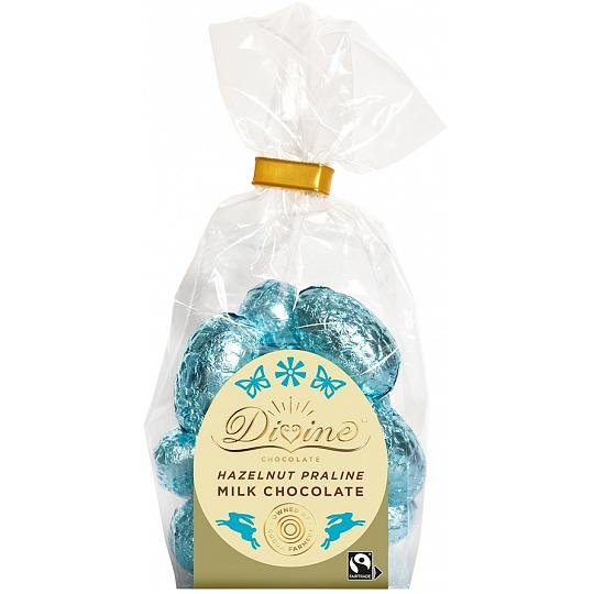 Divine Hazelnut Praline Milk Chocolate Mini Eggs | choc-o-holic