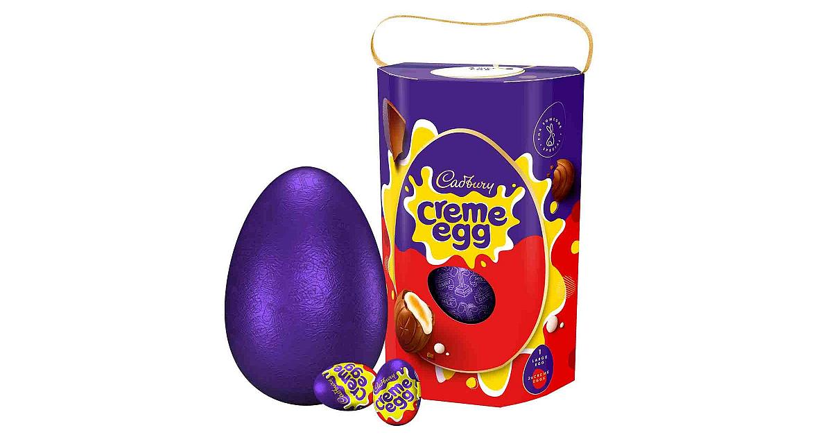 Cadbury creme egg XL Chocolate Easter Egg | choc-o-holic