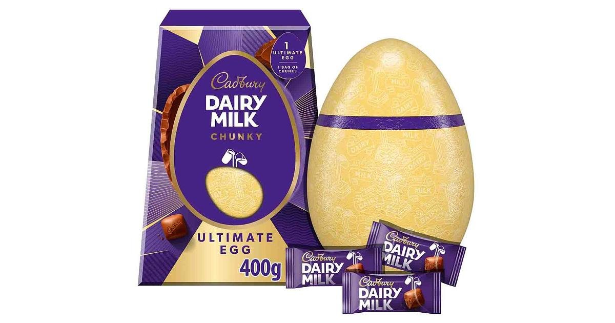 Cadbury Dairy Milk Chunky Egg Extra Thick Easter Egg | choc-o-holic