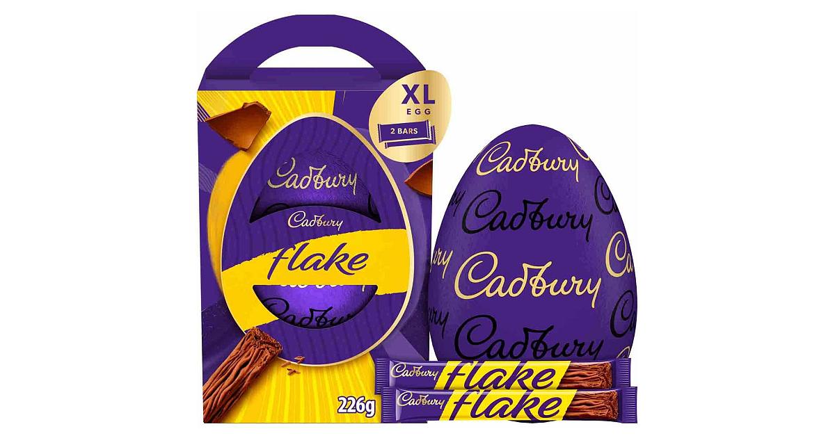 Cadbury flake XL Chocolate Easter Egg | choc-o-holic