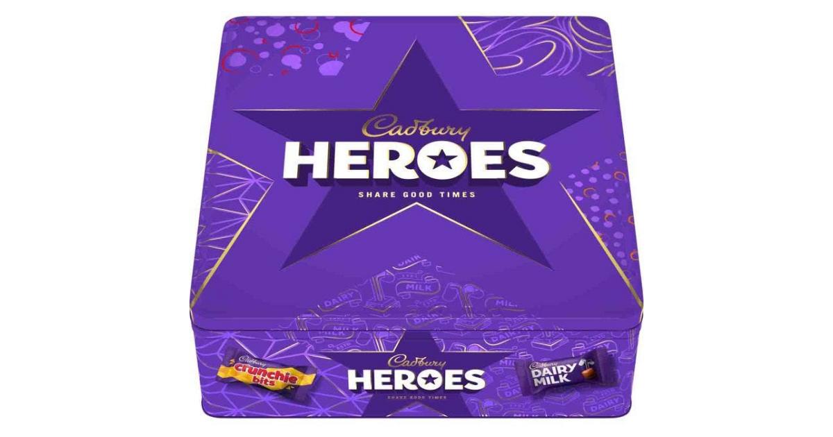 Cadbury Heroes Limited Edition Tin 700g | choc-o-holic