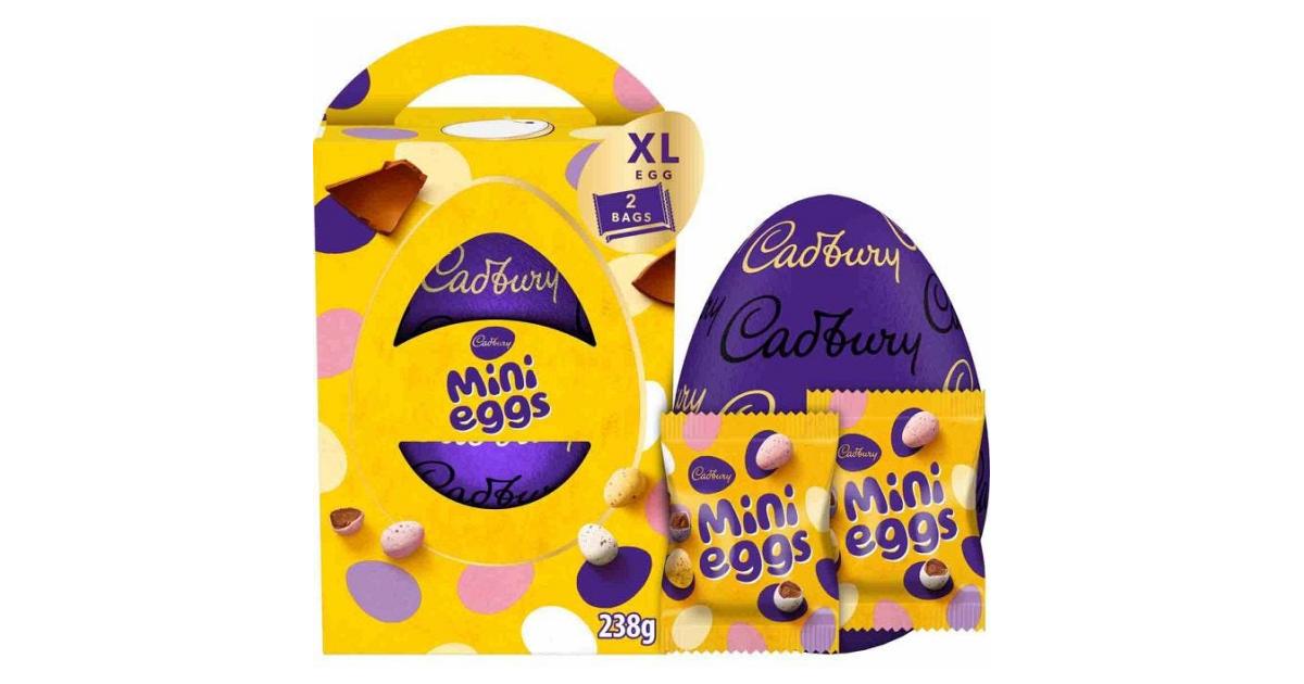 Cadbury Mini eggs XL Chocolate Easter Egg | choc-o-holic