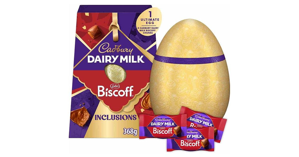 Cadbury Ultimate Egg Dairy Milk Biscoff Easter Egg | choc-o-holic
