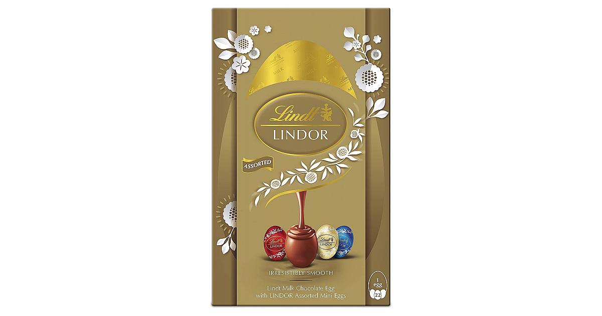 Lindt LINDOR Assorted Mini Eggs Easter Egg 215g | choc-o-holic