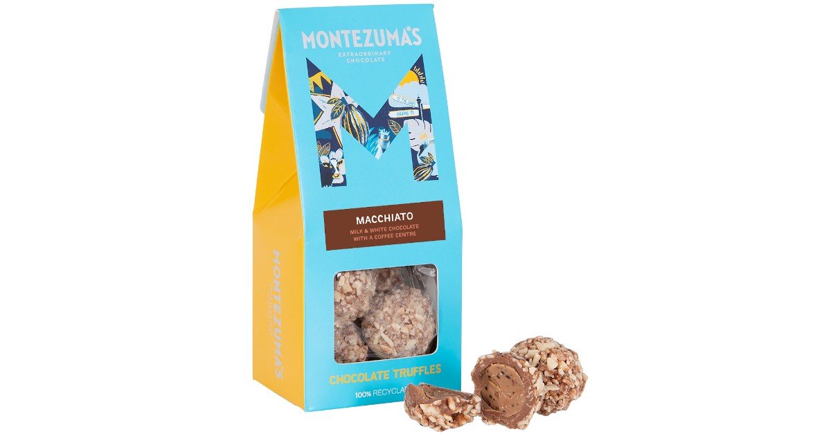 Montezuma's Macchiato Milk & White Chocolate Truffles | choc-o-holic