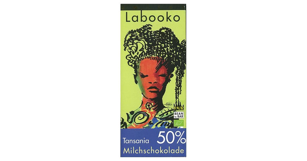 zotter Labooko Tanzania 50% Milk Chocolate Bar 70g | choc-o-holic